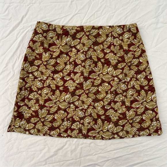 jonathan martin | Skirts | Vintage 9s Style Jonathan Martin Floral Mini ...